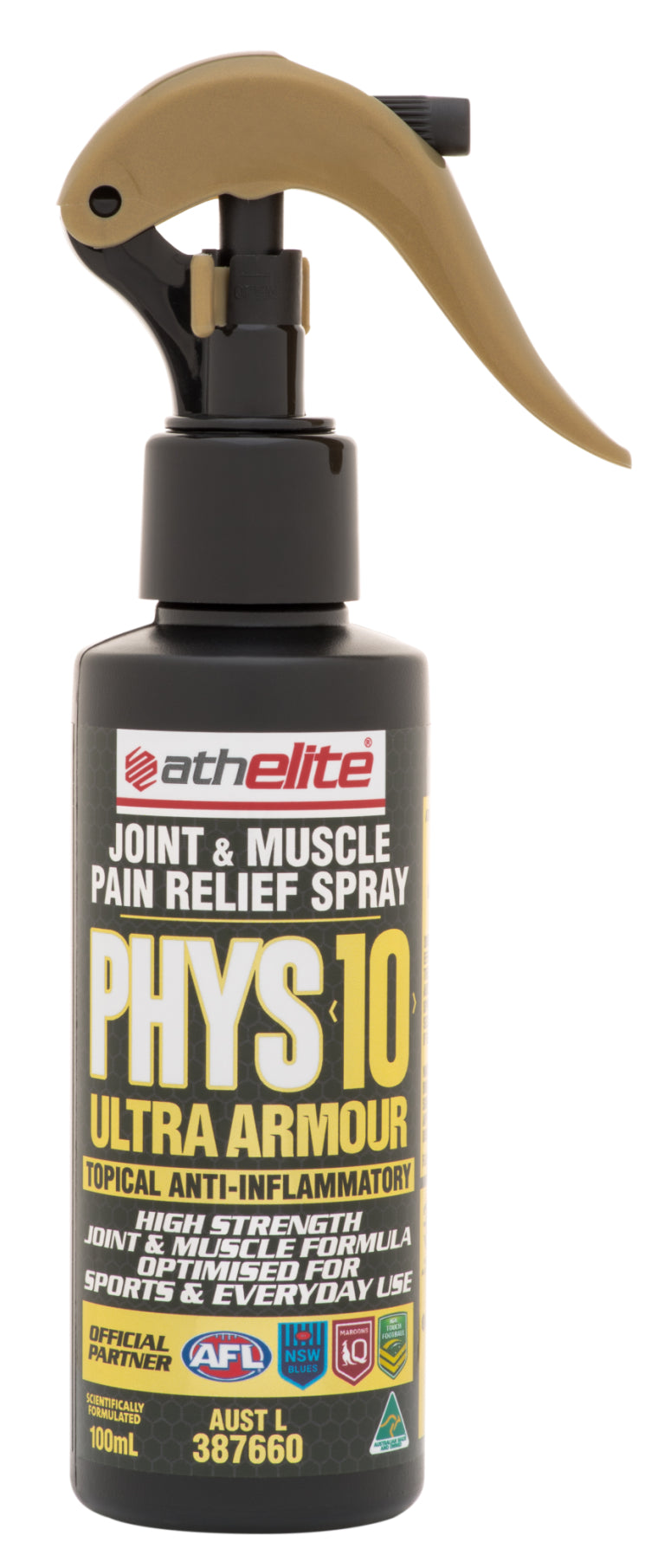 athELITE JOINT & MUSCLE PAIN RELIEF SPRAY 100ML – ATHELITE