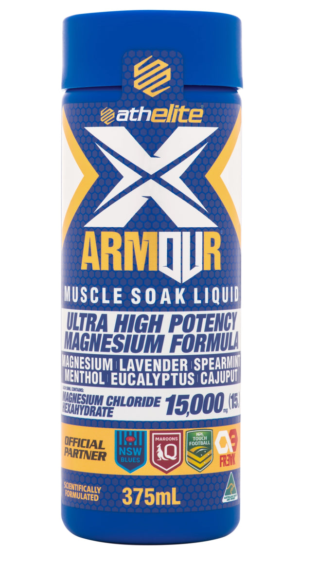 ATHELITE X-ARMOUR (MAGNESIUM) MUSCLE SOAK LIQUID 375ML
