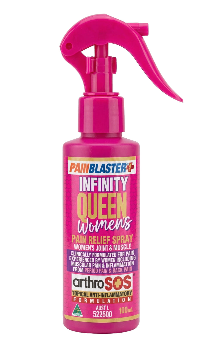 ATHELITE INFINITY QUEEN WOMEN’S PAIN RELIEF & RECOVERY SPRAY 100ML