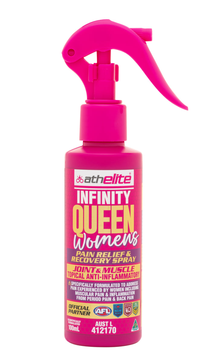 ATHELITE INFINITY QUEEN WOMEN’S PAIN RELIEF & RECOVERY SPRAY 100ML